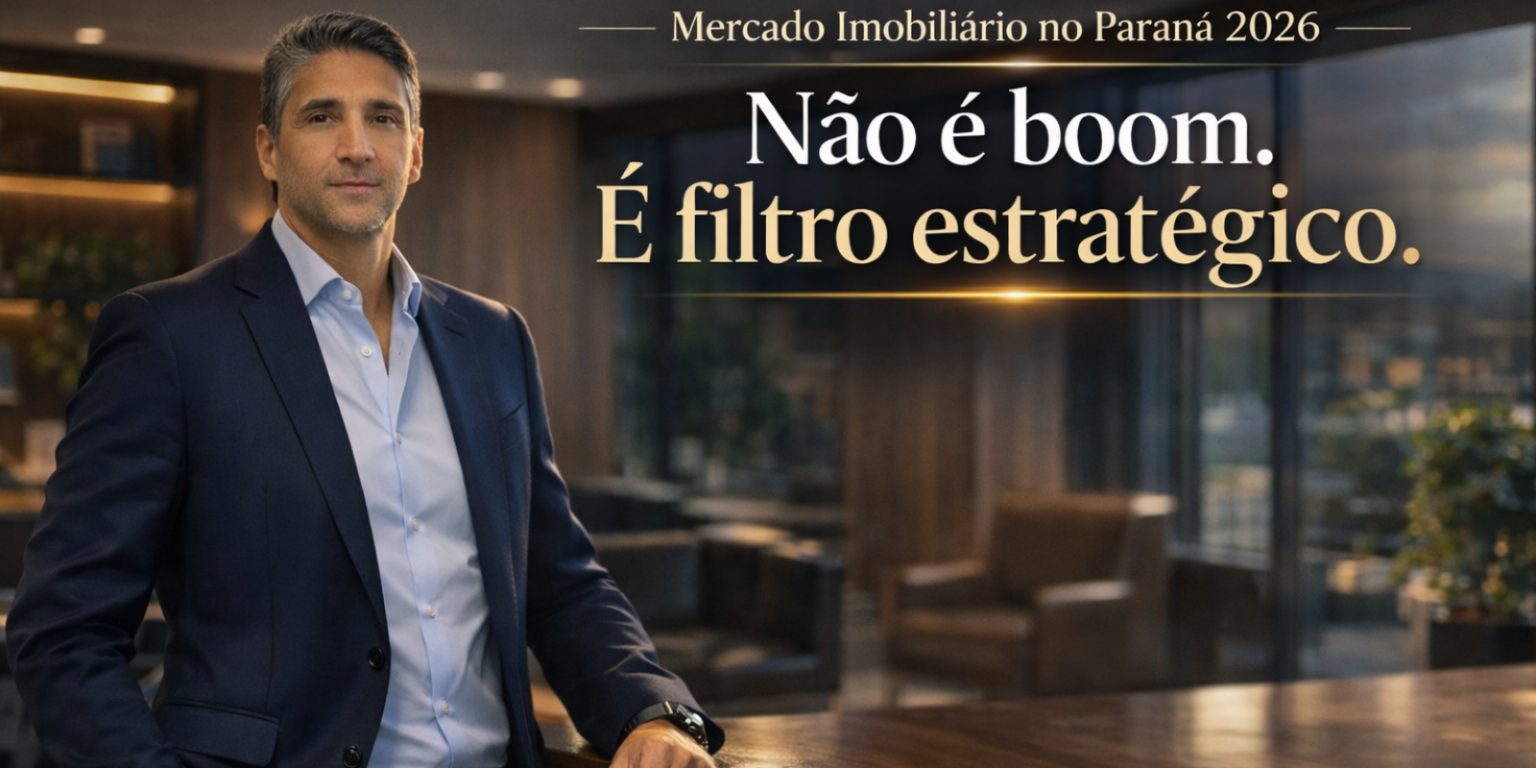 Mercado imobiliário 2026 em Curitiba: não é boom. É filtro - Economia PR